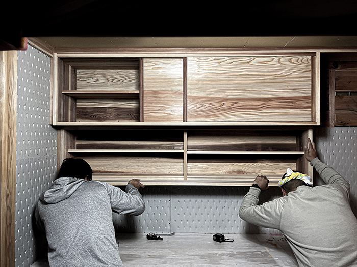 木製キッチン登場 | 一級建築士吉能雅人主催／Atelier YUIM Official Site